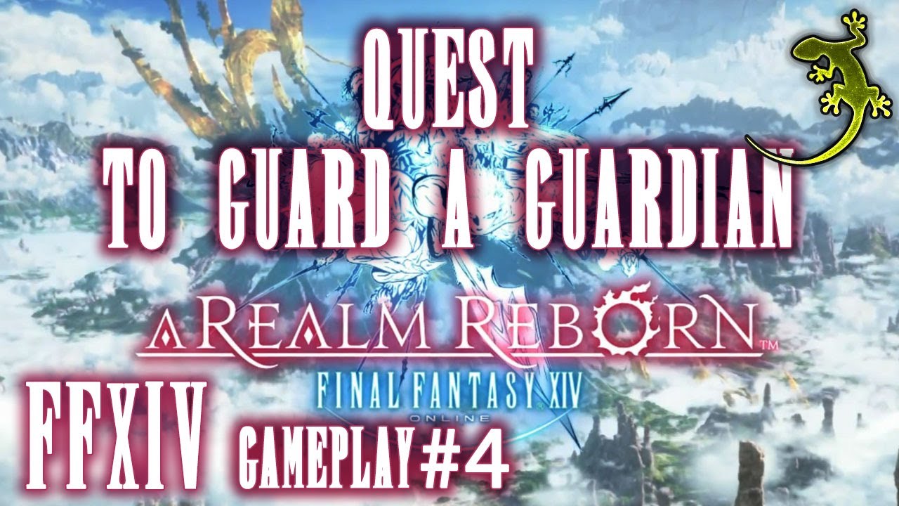 [Gameplay] FFXIV: ARR - Quest "To Guard a Guardian" - Lvl 15 - PS3 - PT ...