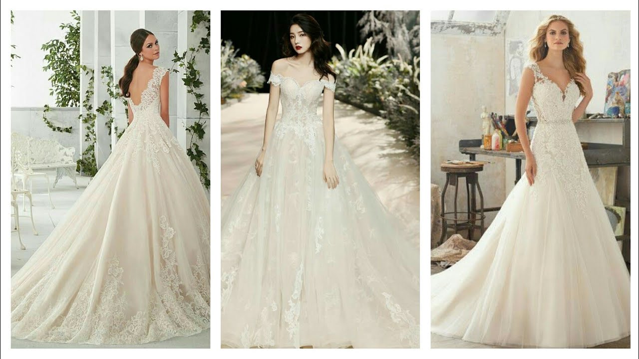 Most beautiful and stylish tail gown ideas/luxury and stylish wedding ...