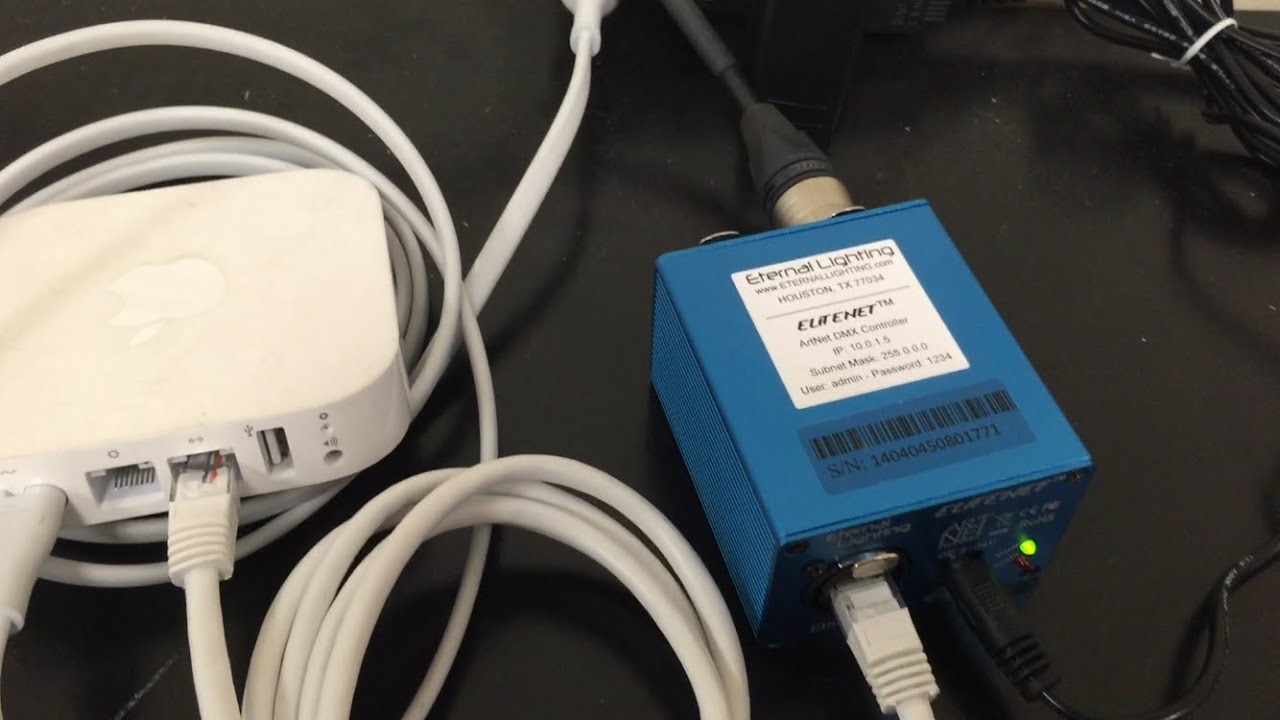 How to set up the EliteNet for Luminair - Eternal Lighting with the ...