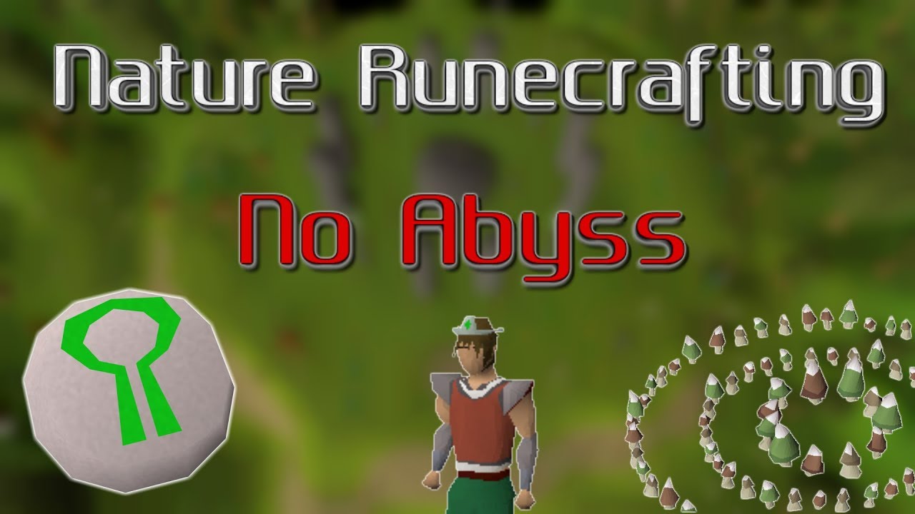 OSRS Nature Runecrafting Guide No Abyss |IronMan| - YouTube