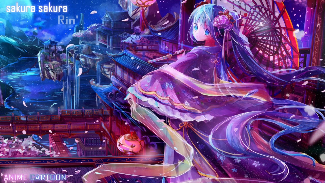Nightcore - Sakura Sakura [Rin'] - YouTube