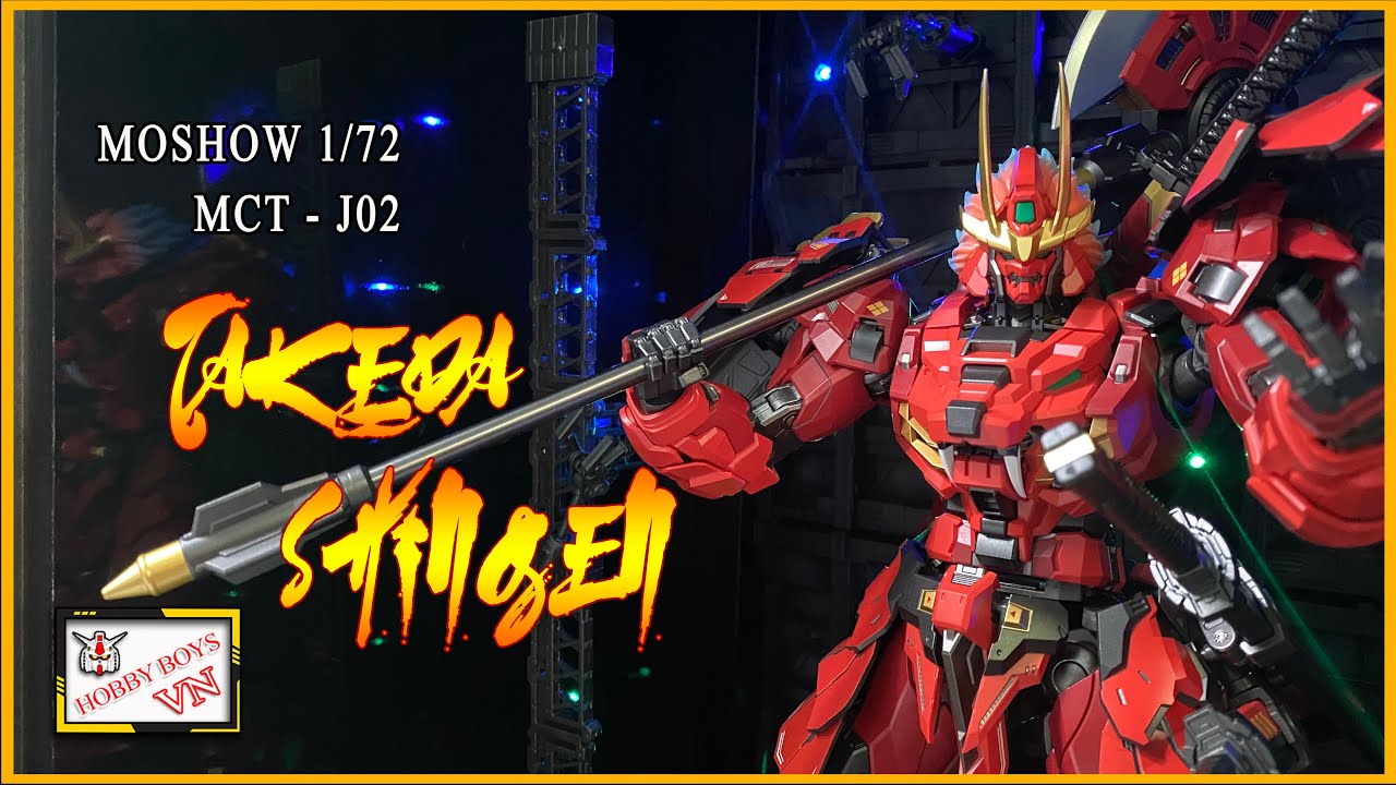 REWIEW - Moshow TAKEDA SHINGEN 1/72 - Unbox Và Đánh Giá Chi Tiết - YouTube