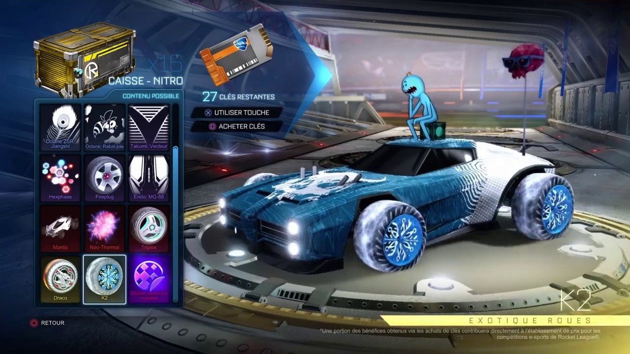 Pack opening rocket league 35 euro - YouTube