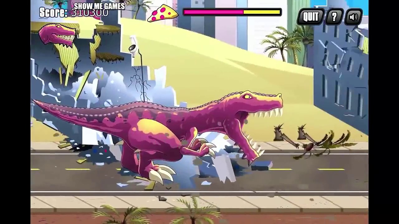 Dino T-Rex Rampage - Full Game Play - 1080 HD - YouTube