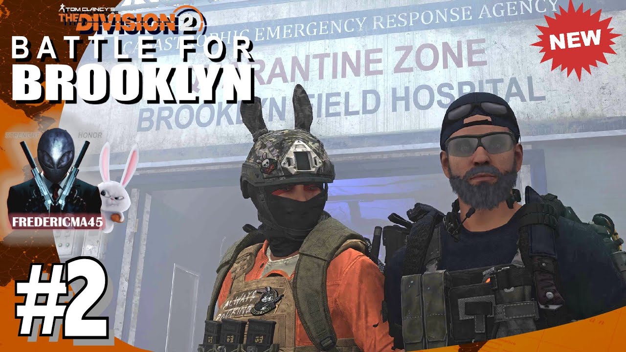 THE DIVISION 2 BATTLE FOR BROOKLYN - CLINIQUE DU CERA HÉROÏQUE #2 - YouTube