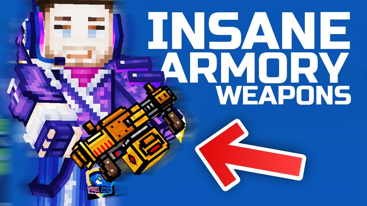 OP ARMORY WEAPONS People Should Know About in Pixel Gun 3D! - YouTube