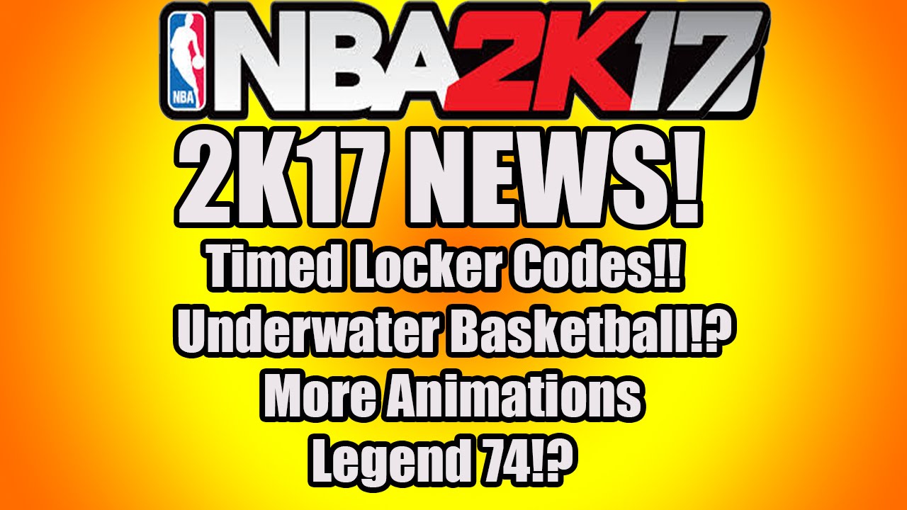 NBA 2K17 News - TIMED LOCKER CODES!! | FACE SCAN FROM PHONE ...