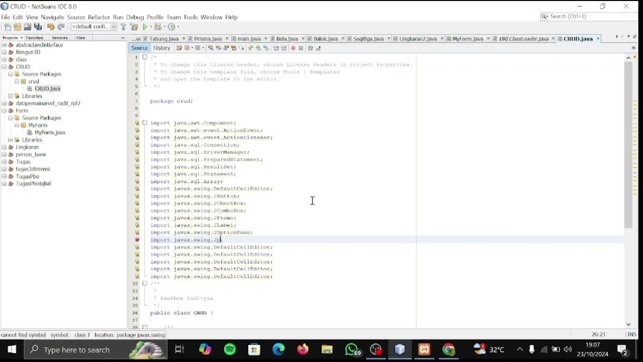 Tugas Pbo Membuat Form - YouTube