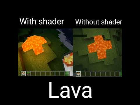 Minecraft with shader and without shader #Shader #Minecraft #Shorts ...