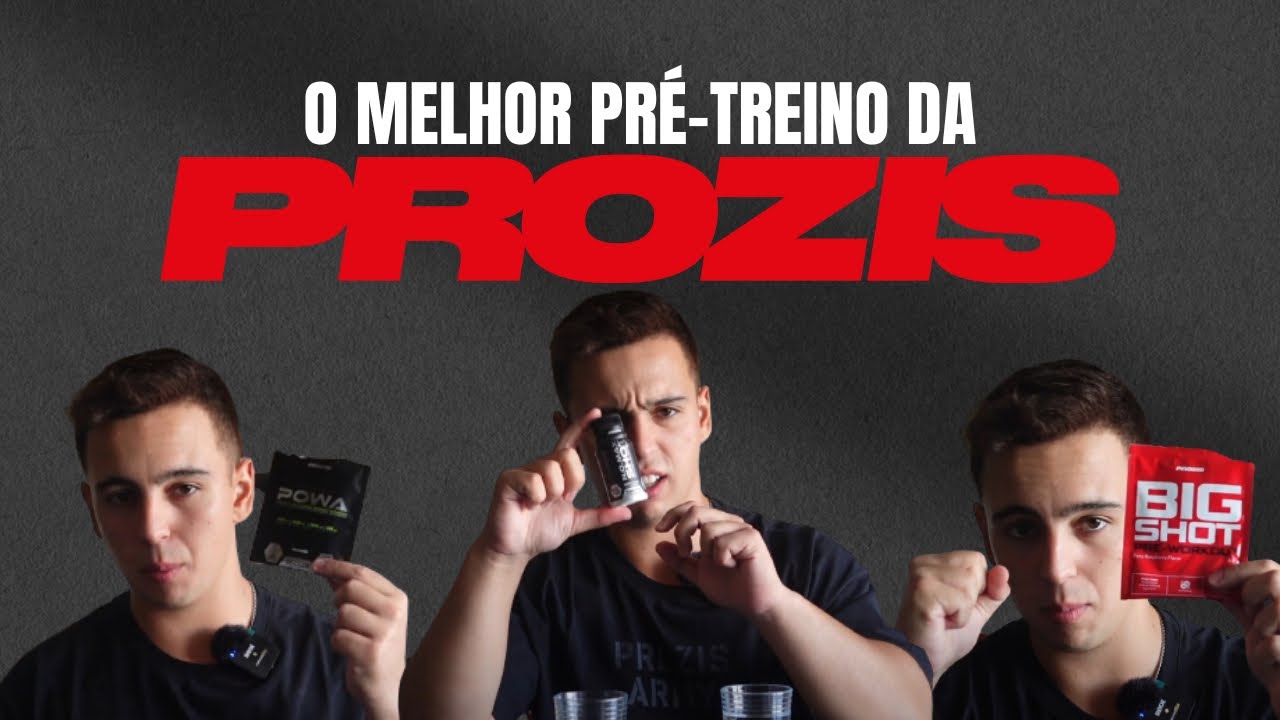 PROVEI OS PRÉ-TREINOS DA PROZIS E QUASE VOMITEI! - YouTube