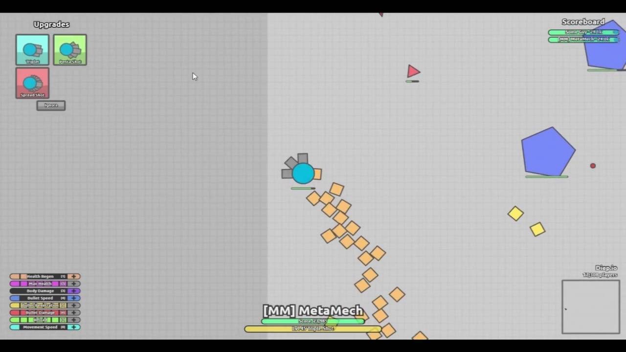 Survival/boss fight! | Diep.io sandbox #2 - YouTube