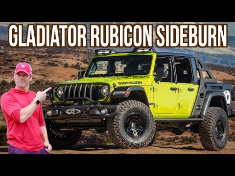 2023 Jeep Gladiator Rubicon Sideburn Concept | 2023 Easter Jeep Safari ...