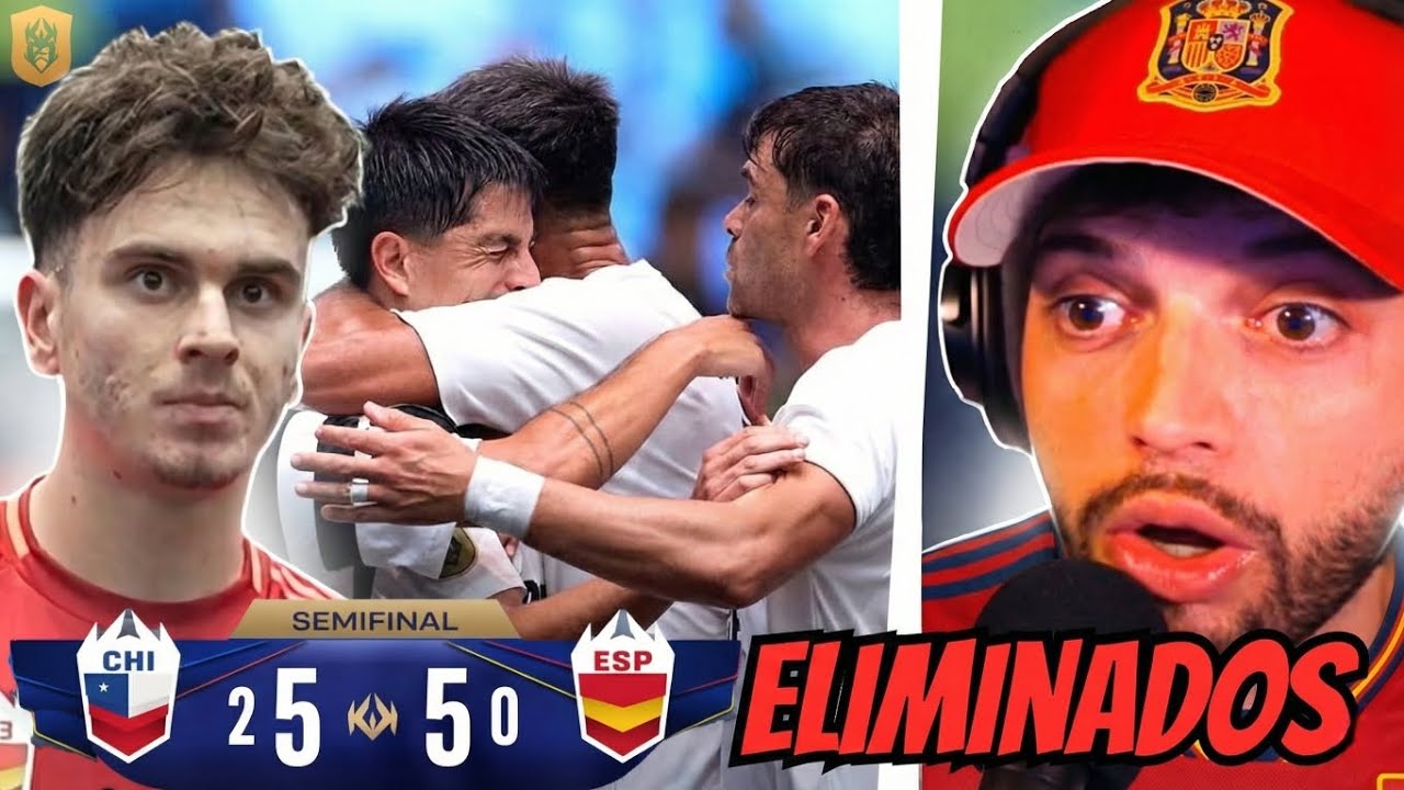 CHILE PADREA A ESPAÑA 🇪🇦 | VIDANGOSSY MVP - YouTube