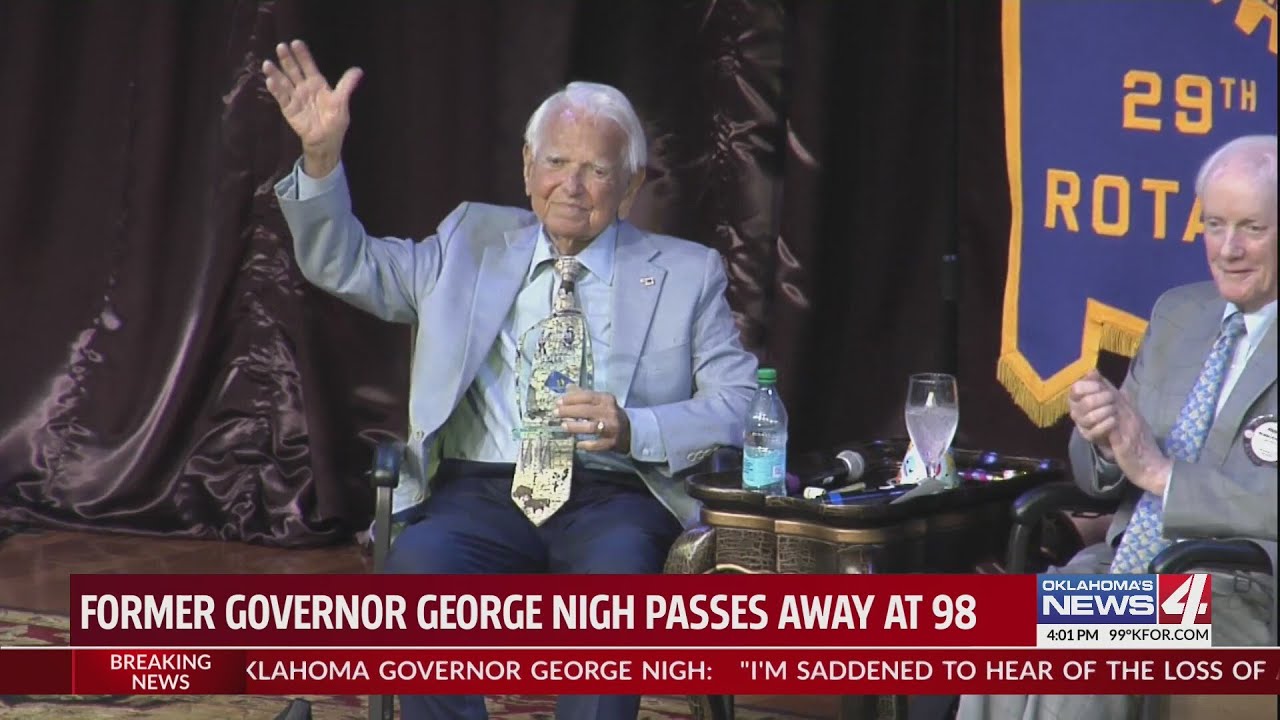 Former Governor George Nigh passes away at 98 - YouTube