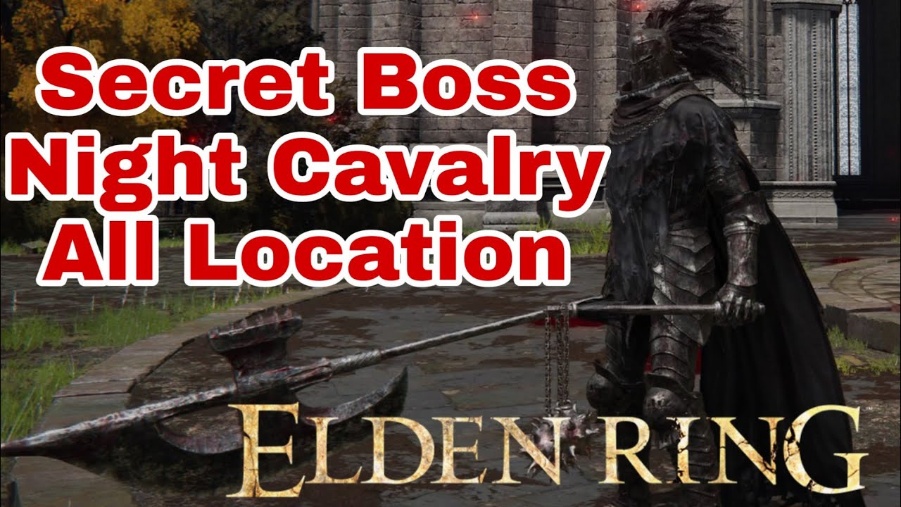 Night Cavalry armor set and all location- Elden Ring - YouTube