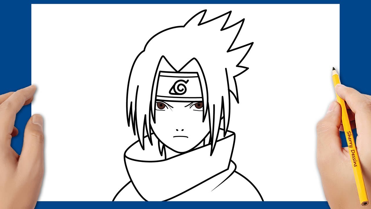 Comment dessiner Sasuke Uchiha | Dessin Naruto | Dessiner un anime ...