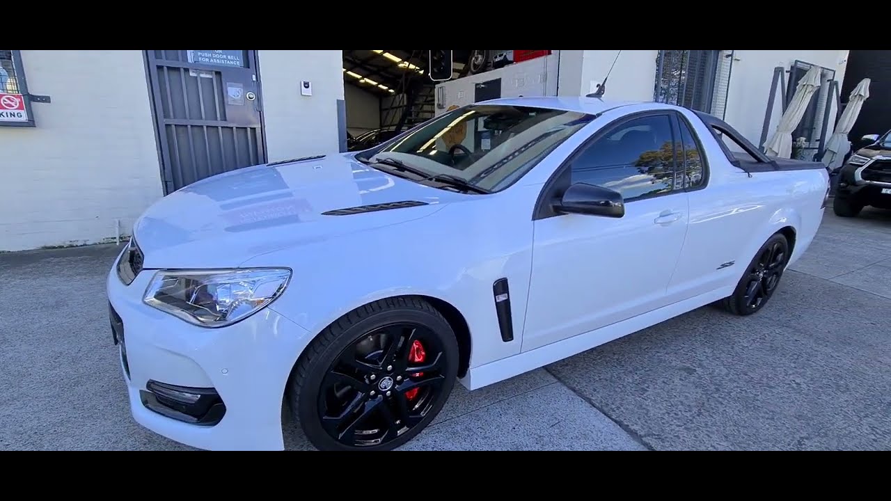 2017 Holden Ute VF II SSV Redline - YouTube