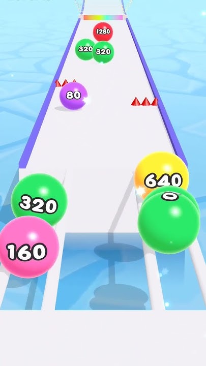 Ball Run 2048 ๐ธ๐ฑ๐ Max Levels!! All Levels Gameplay 6 Walkthrough