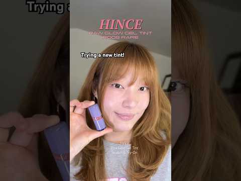 Hince Raw Glow Gel Tint R008 Rare Swatch & Try-On #liptint