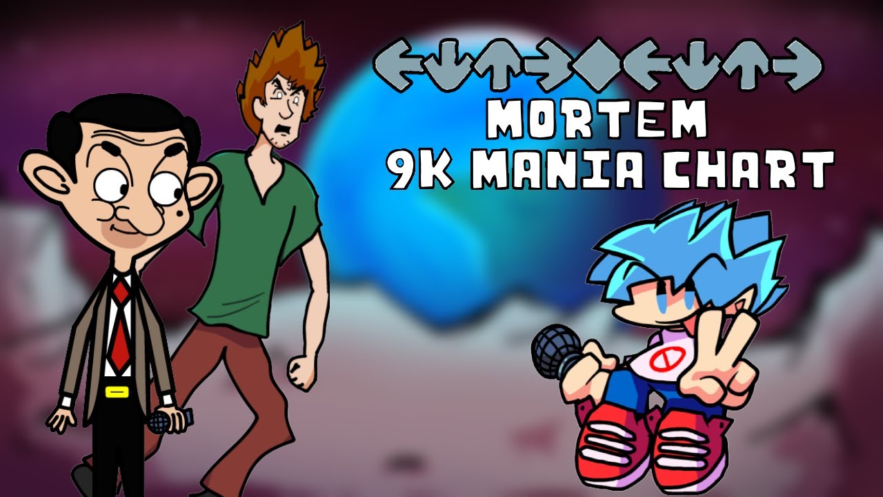 [FNF] Mortem - but 9 KEYS - YouTube