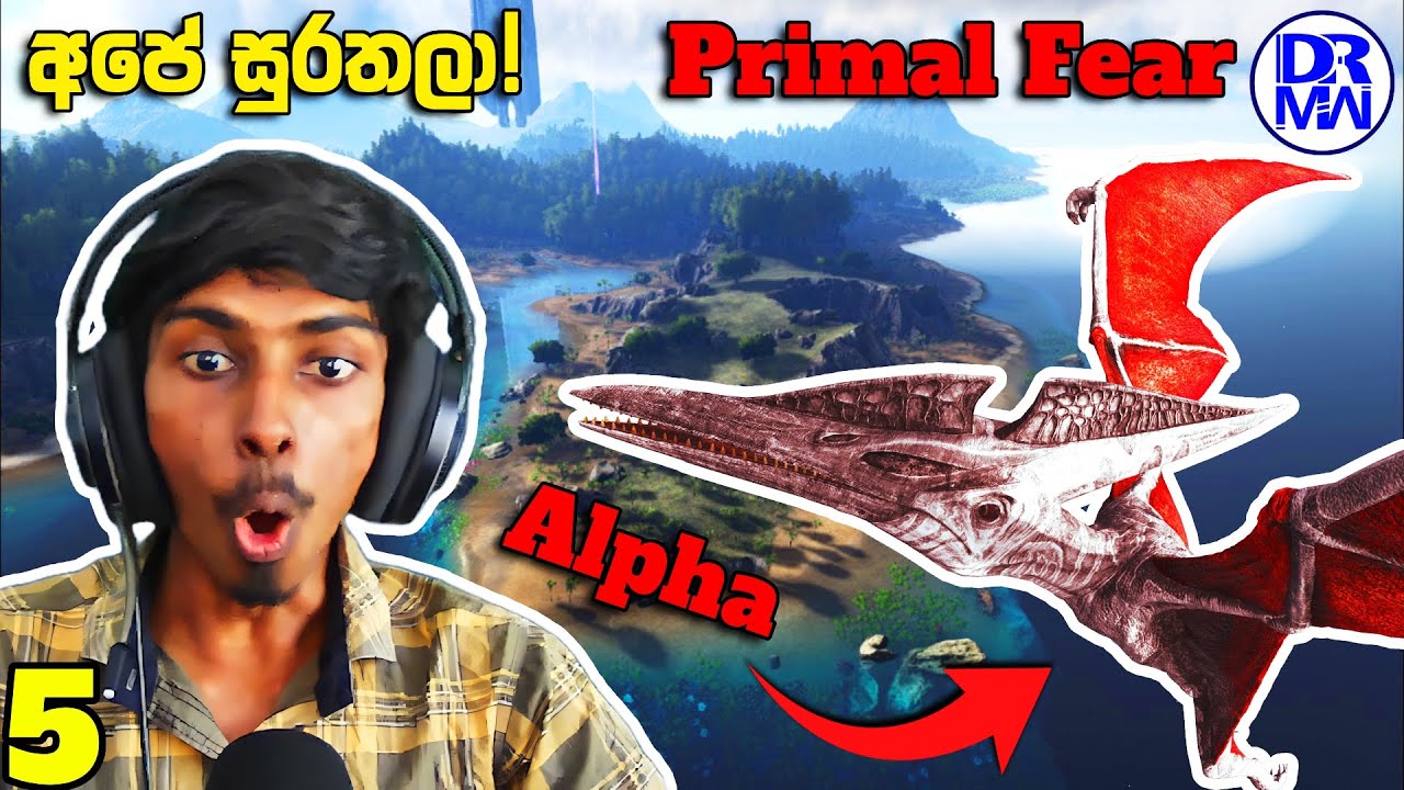 පළවෙනි ඇල්ෆා සතා! | Ark Survival Primal Fear mod The Island | DR ...