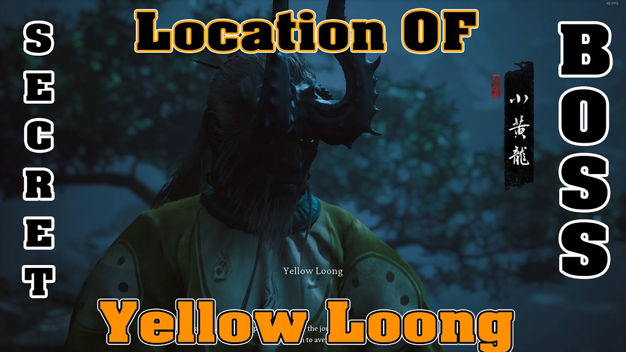 Black Myth Wukong: Yellow Loong Secret Boss Location Guide - YouTube