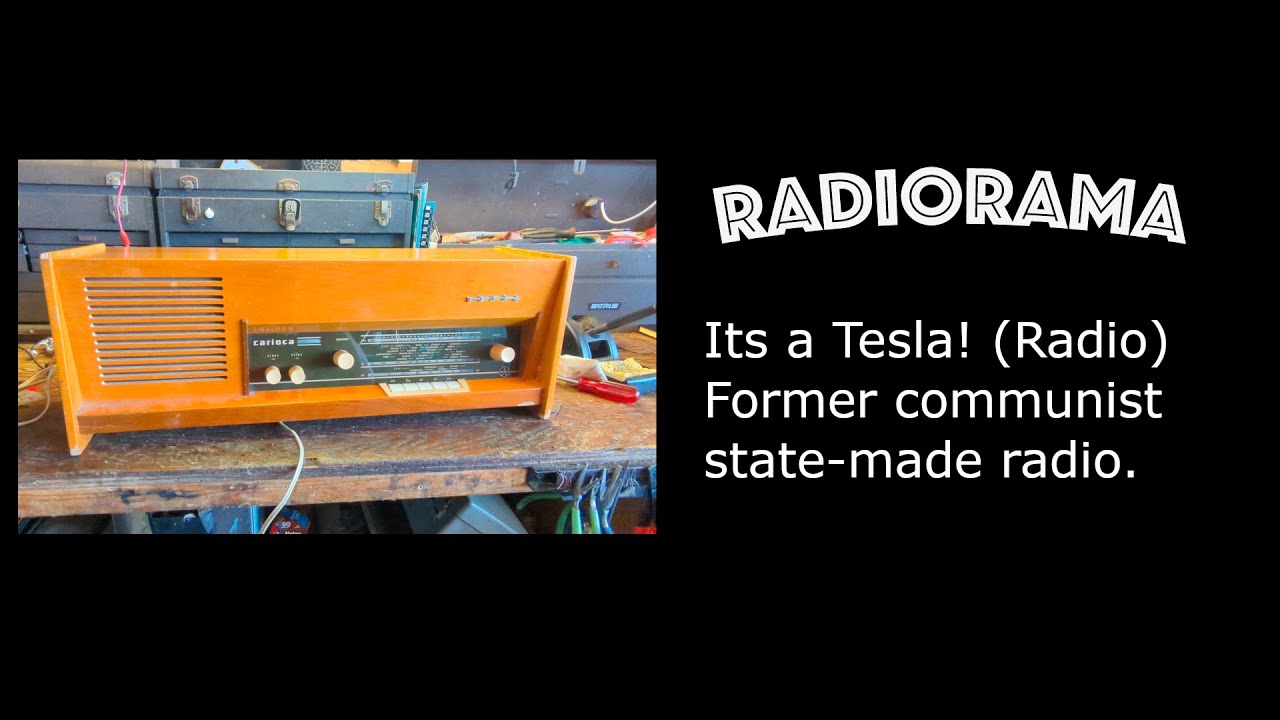 I bought a Tesla ! (1966 Tesla 433A Radio that is ) - YouTube