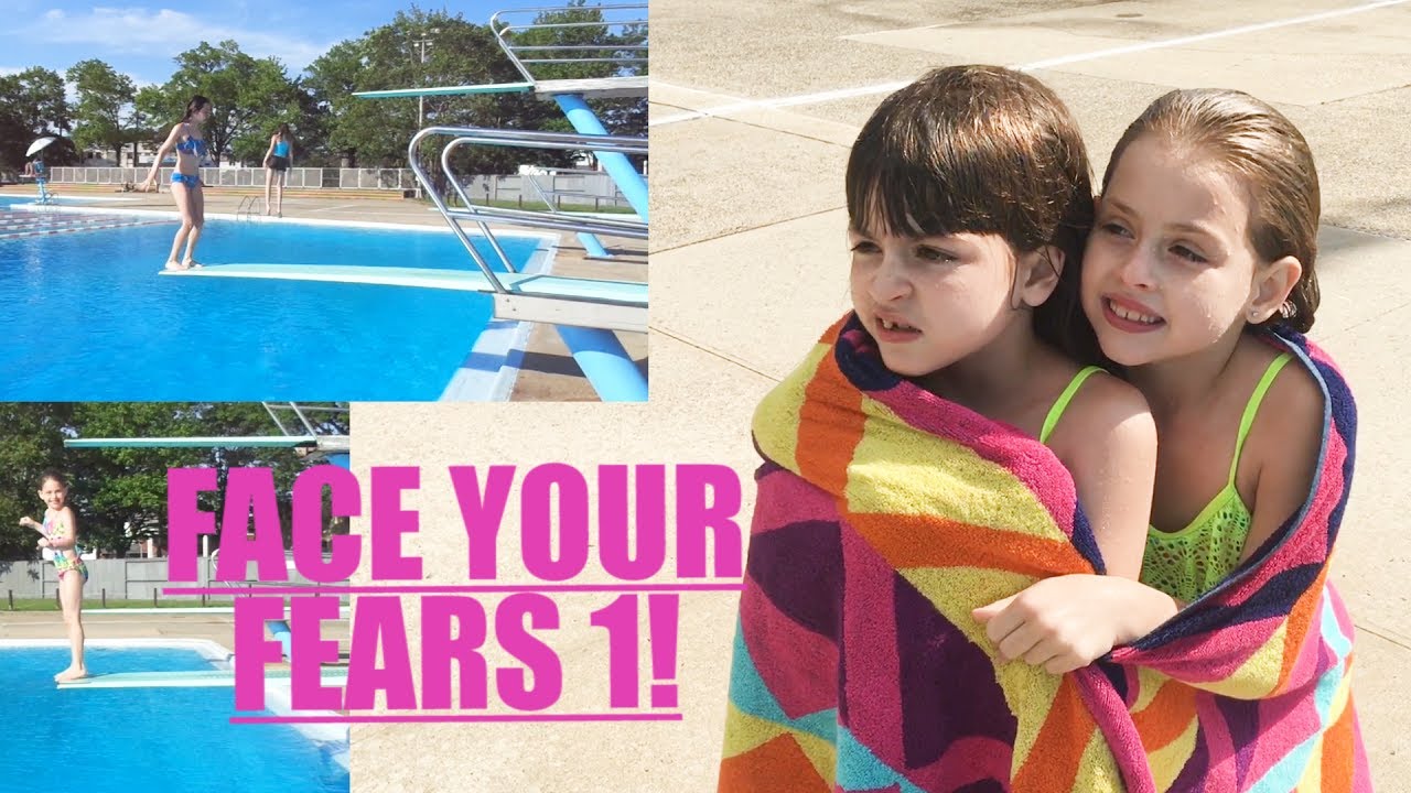 FACE YOUR FEARS DIVING BOARD CHALLENGE PART 1! - YouTube