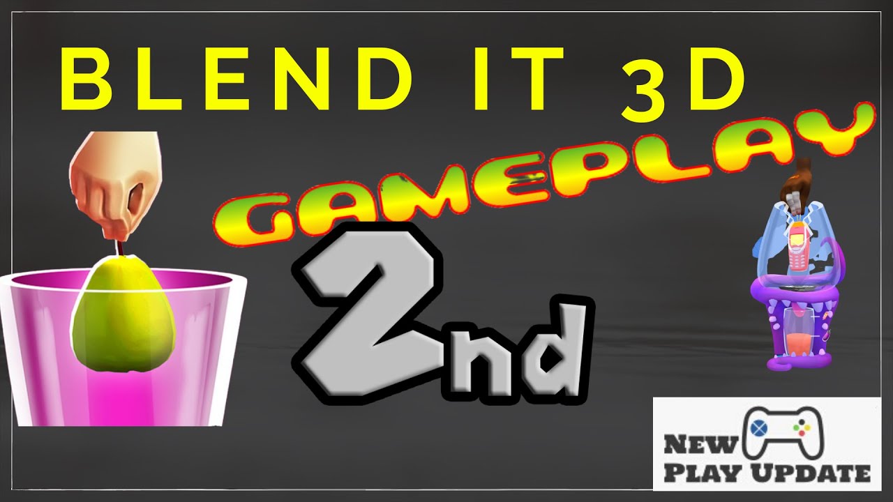 BLEND IT 3D GAMEPLAY - YouTube