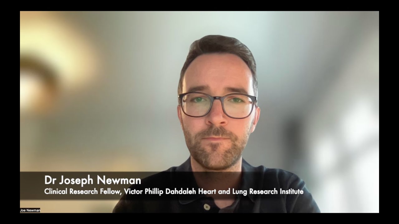 Meet Dr Joseph Newman - Winner of the Precision Health Innovation Prize ...