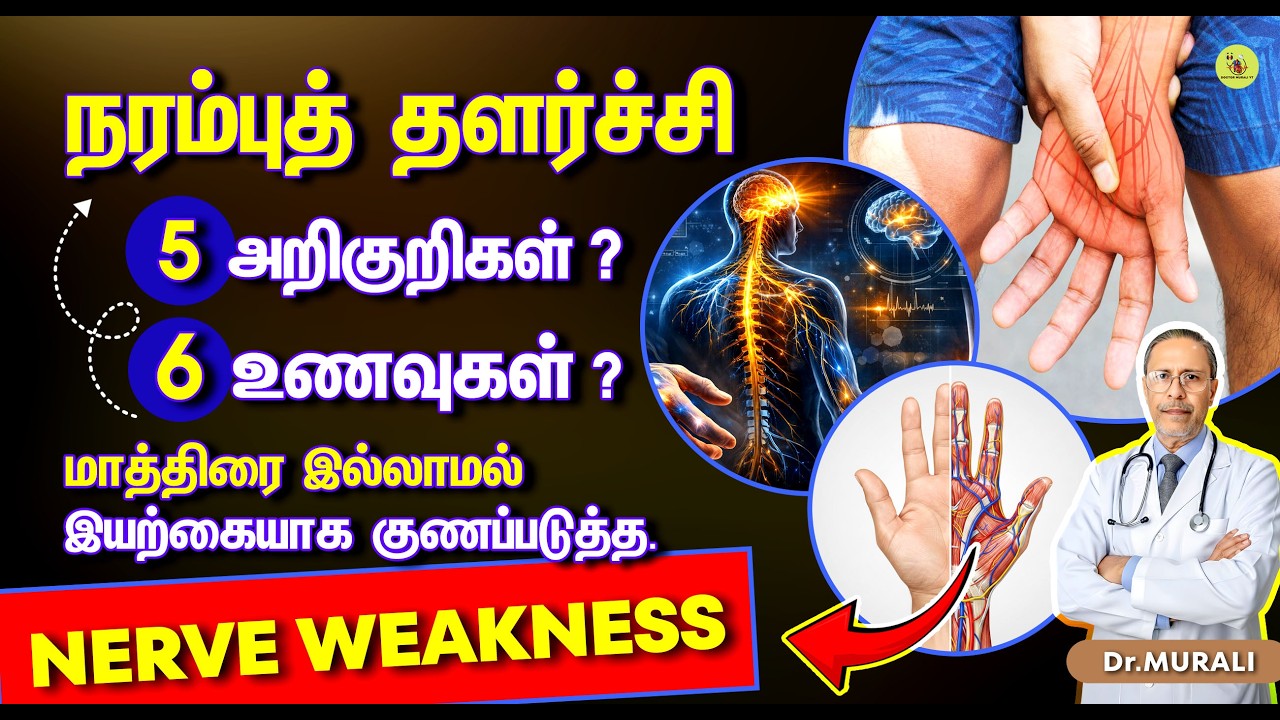Nerve Weakness - 5 Signs & 6 Foods To Heal Naturally. நரம்புத் தளர்ச்சி ...