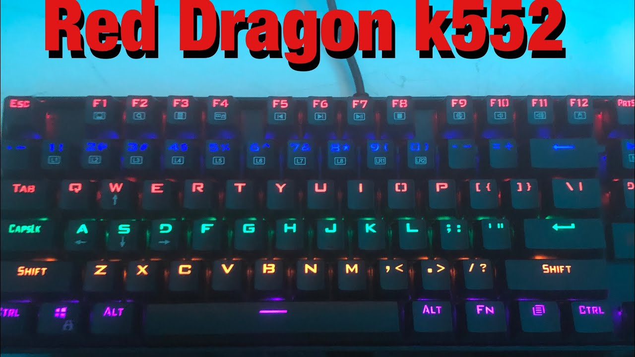 *REVIEW* Review on the red dragon k225 keyboard - YouTube