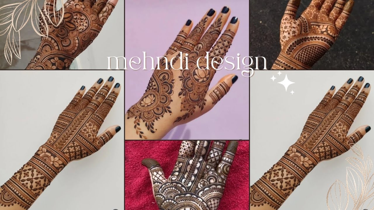 Different types of Mehandi Designs Mehandi Designs A Beautiful ...