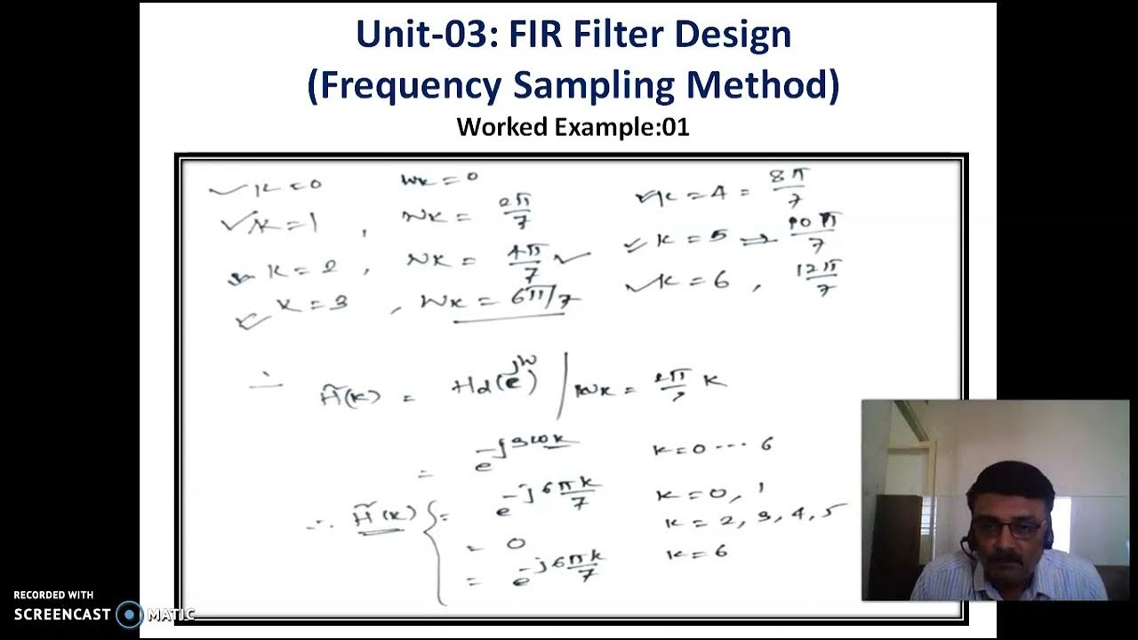 EC3492 DSP Frequency Sampling Method YouTube ec3492-dsp-frequency-sampling-method-youtube