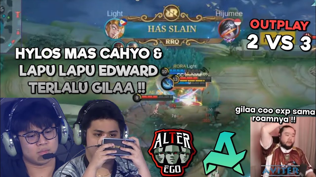 COMBO LAPU LAPU & HYLOS TERLALU KUAT, 2 VS 3 GA MATI ! ALTER EGO VS ...