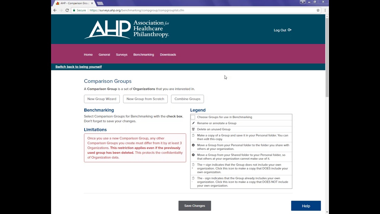 How to Access Reports via AHP's Report on Giving and Benchmarking ...