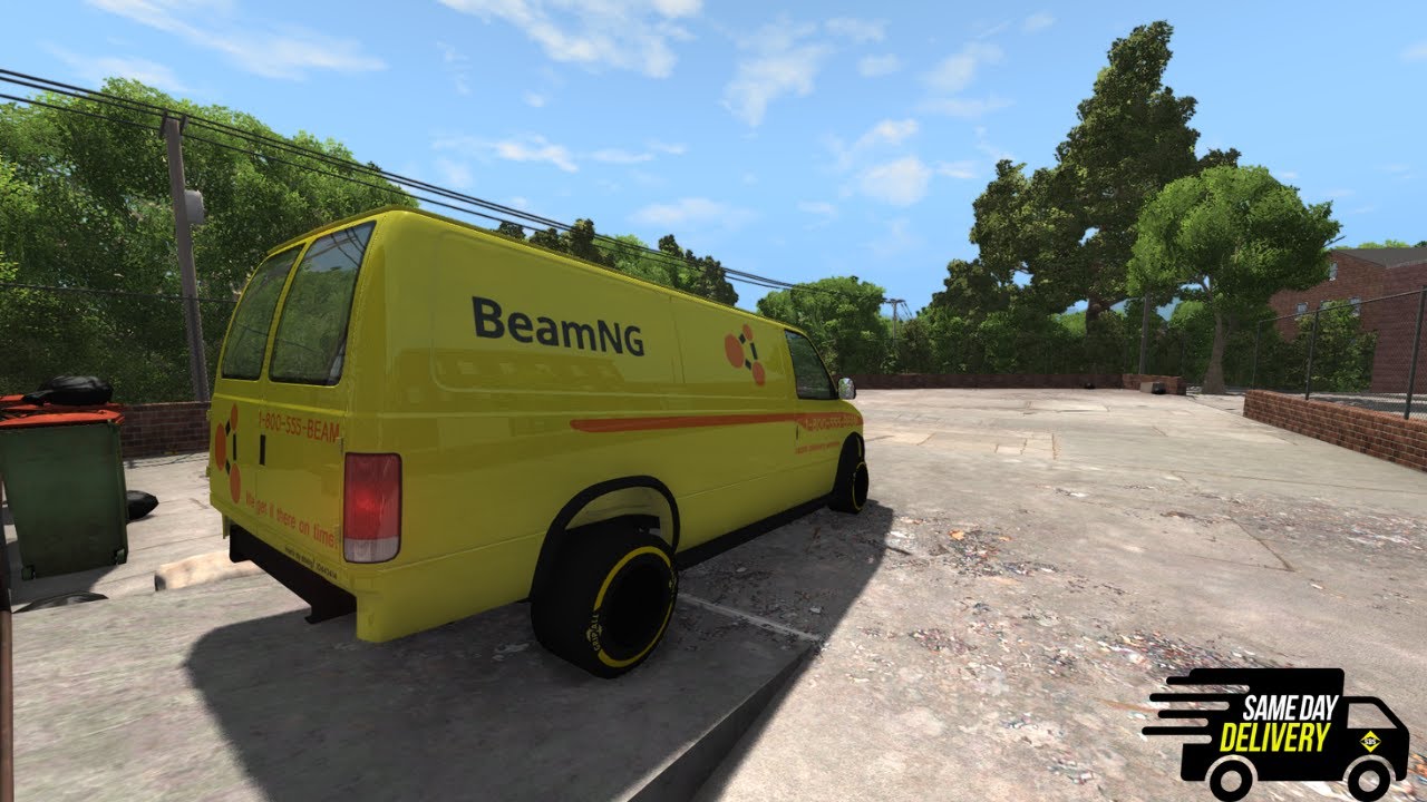 BeamNG.drive: When You Click Same Day Delivery - YouTube