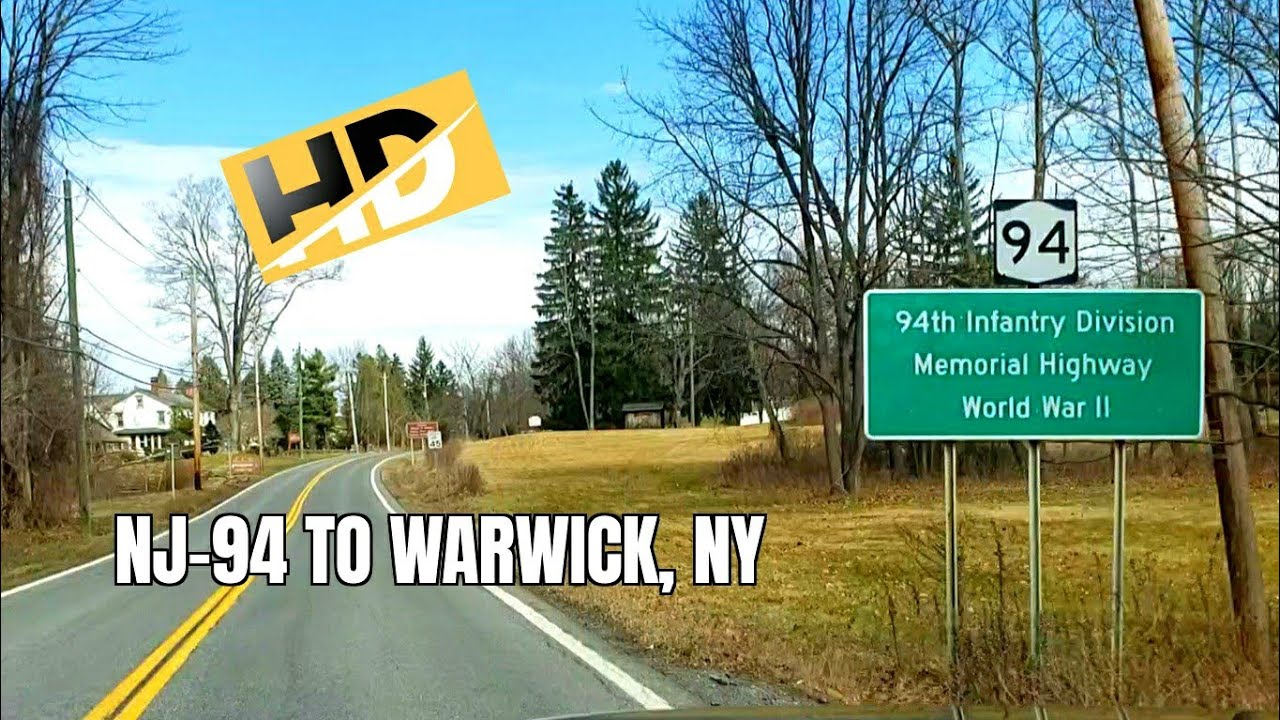 Rt. 94 NJ (Stairway To Heaven Area) Into Warwick, NY (HD) - YouTube
