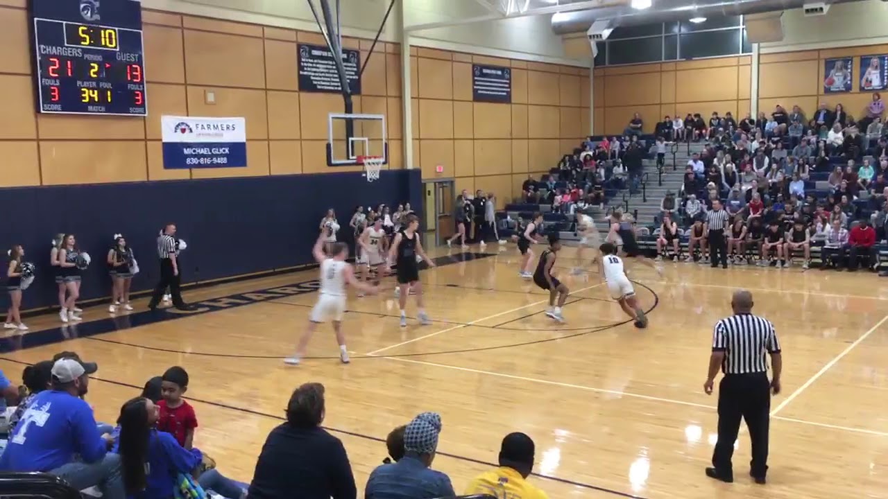 Hunter Darling, #1 White, Champion vs. Tivy - YouTube
