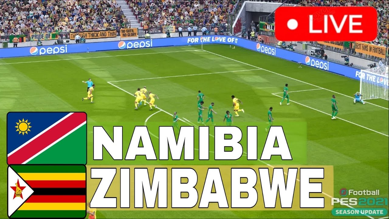 Namibia vs Zimbabwe LIVE 🔴 Africa Cup of Nations, Qualification, Group ...