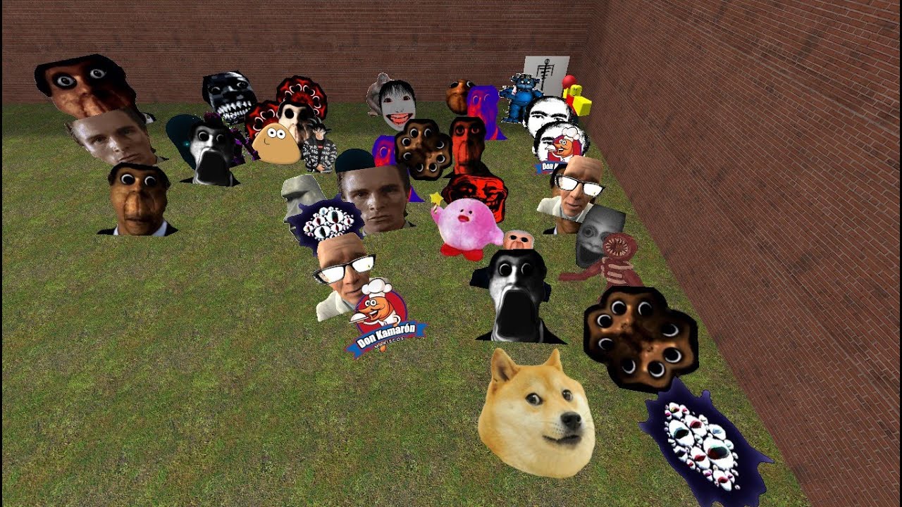 ALL FULL NICO'S NEXTBOT, 2D NEXTBOTS, OBUNGA NETBOT NEW UPDATE In Garry ...