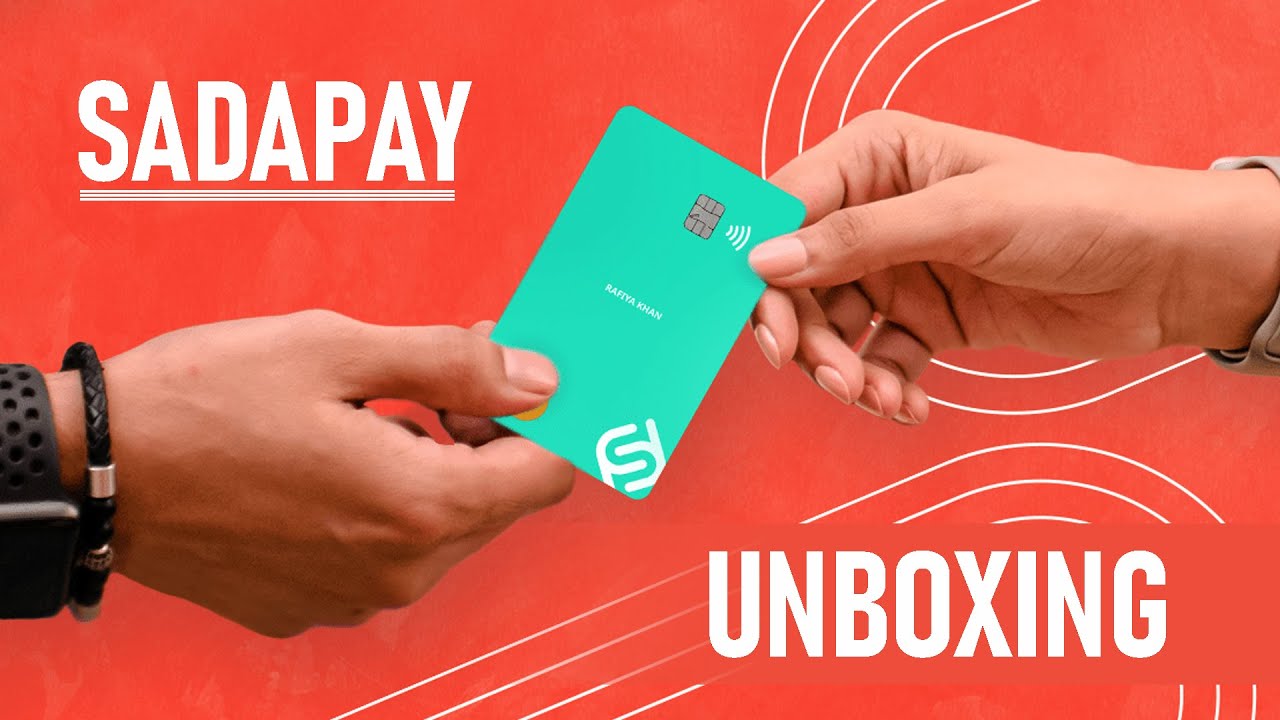 SadaPay Physical Card Unboxing | SadaPay Credit & Debit Card - YouTube