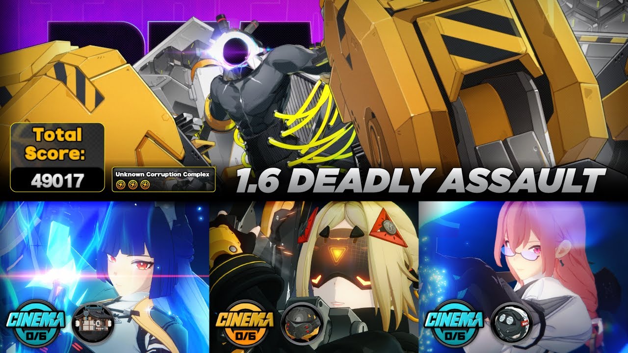 Miyabi Trigger Yanagi vs 1.6 Deadly Assault : Unknown Corruption Complex - Zenless Zone Zero ...