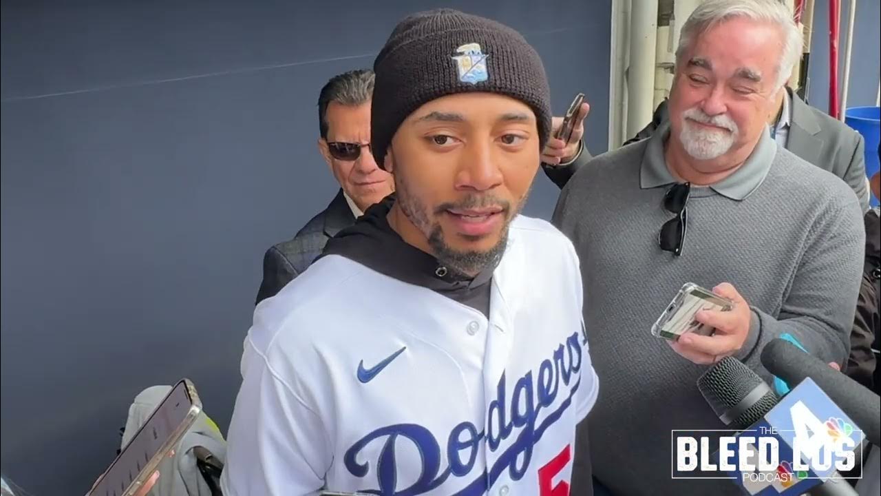 Dodgers Mookie Betts Interview From Dodgerfest Youtube