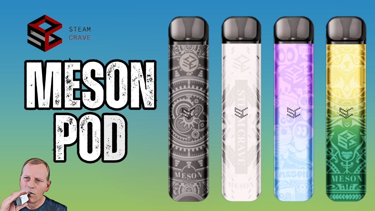 Meson Pod Kit - Steam Crave Made A Pod? - YouTube