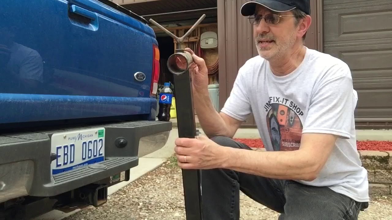 248. How can I mount a vice on my truck or car - YouTube