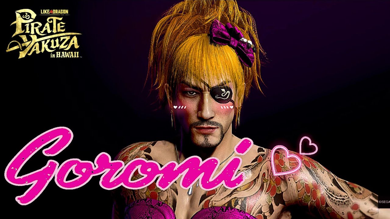 Like a Dragon Pirate Yakuza in Hawaii ~ How to get Goromi Outfit Set ...