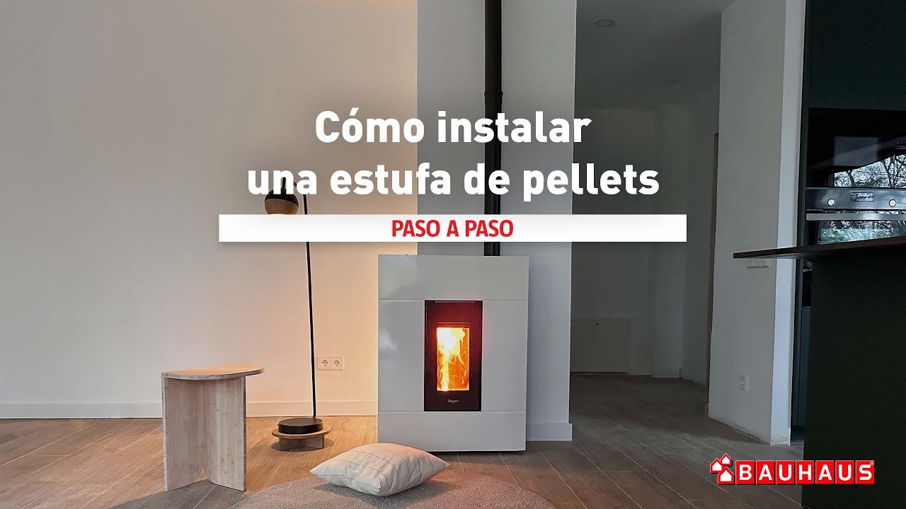 Cómo instalar una estufa de pellets | BAUHAUS - YouTube