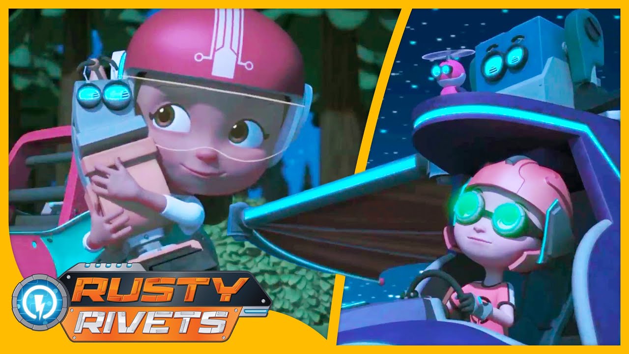 Crush Gets Lost in the Woods and MORE 🌲| Rusty Rivets Episodes ...