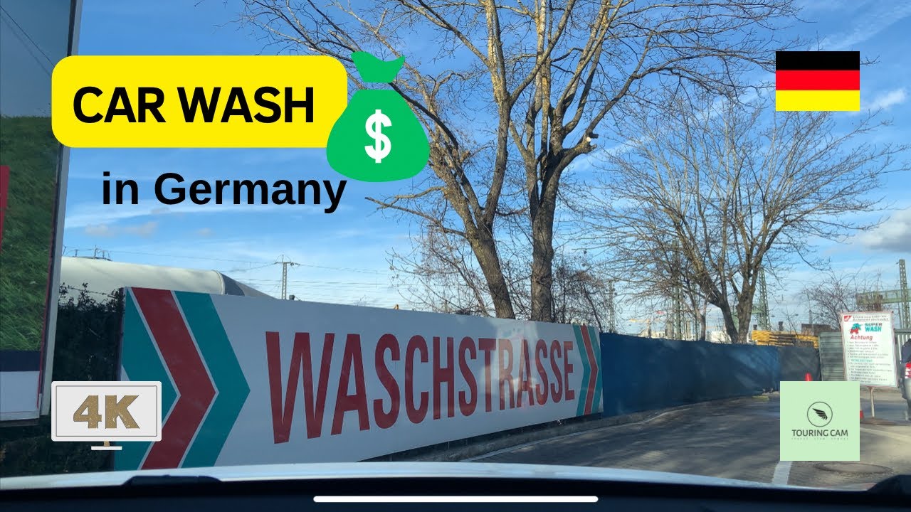 Car wash in Munich Germany - Worth it? - YouTube